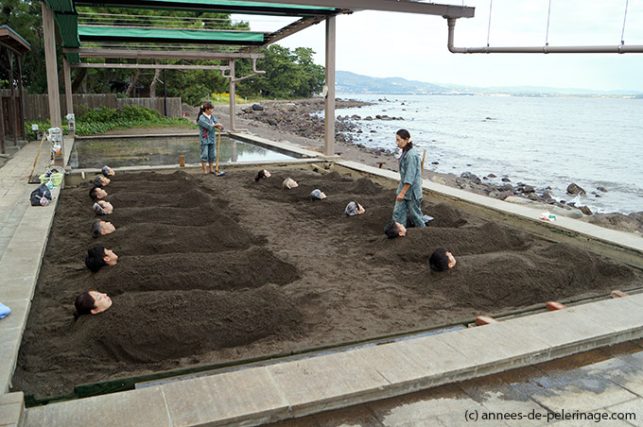 Sand Bath - enjoying the grainy side of Beppu