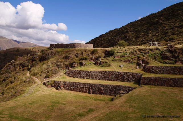 Tipon, Peru - the amazing water gardens of the Incas near Cusco