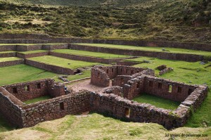Tipon, Peru - the amazing water gardens of the Incas near Cusco