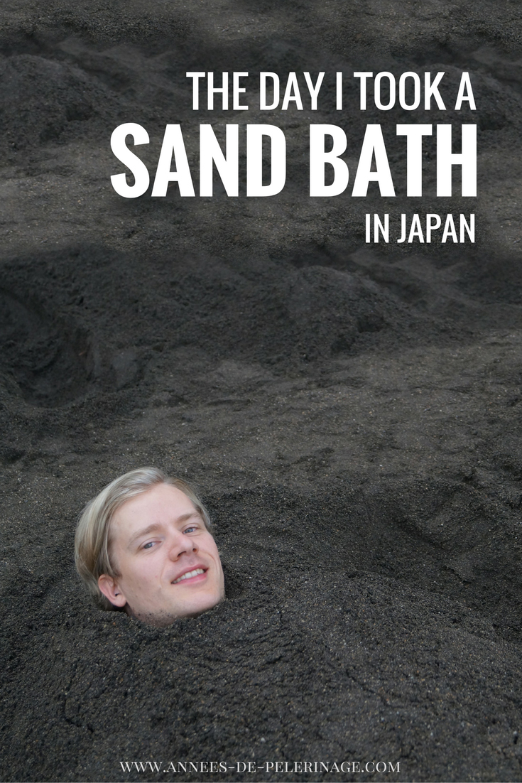 Sand Bath - enjoying the grainy side of Beppu