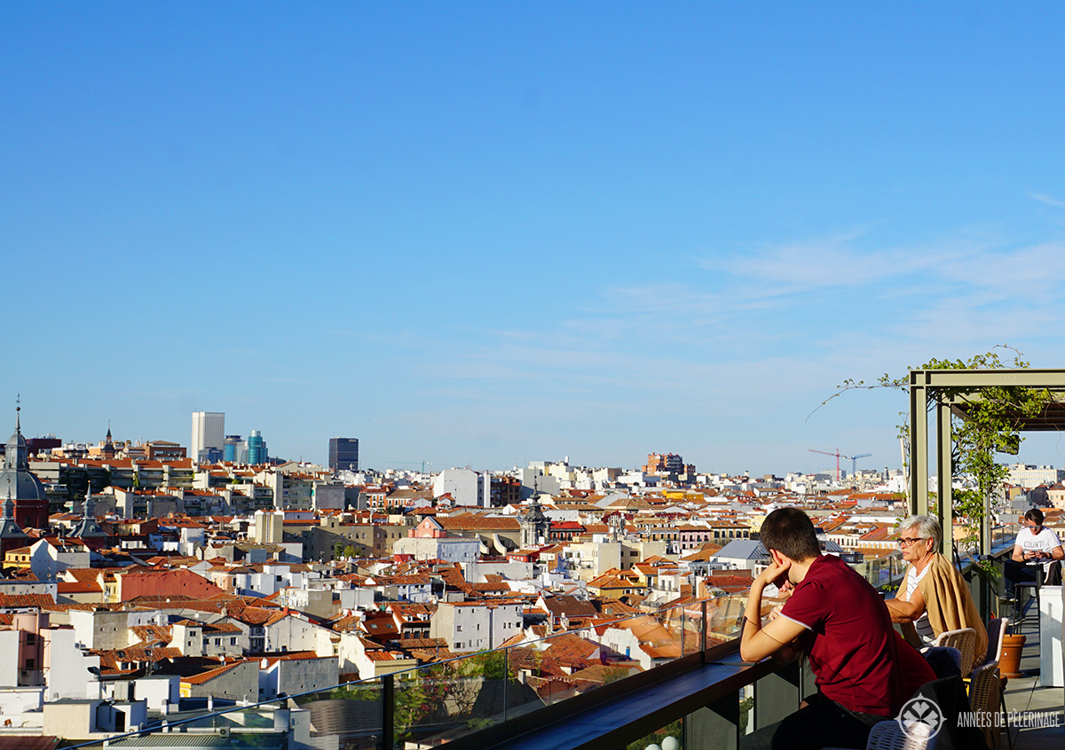 The 6 BEST Rooftop Bars in Madrid [incl. directions]