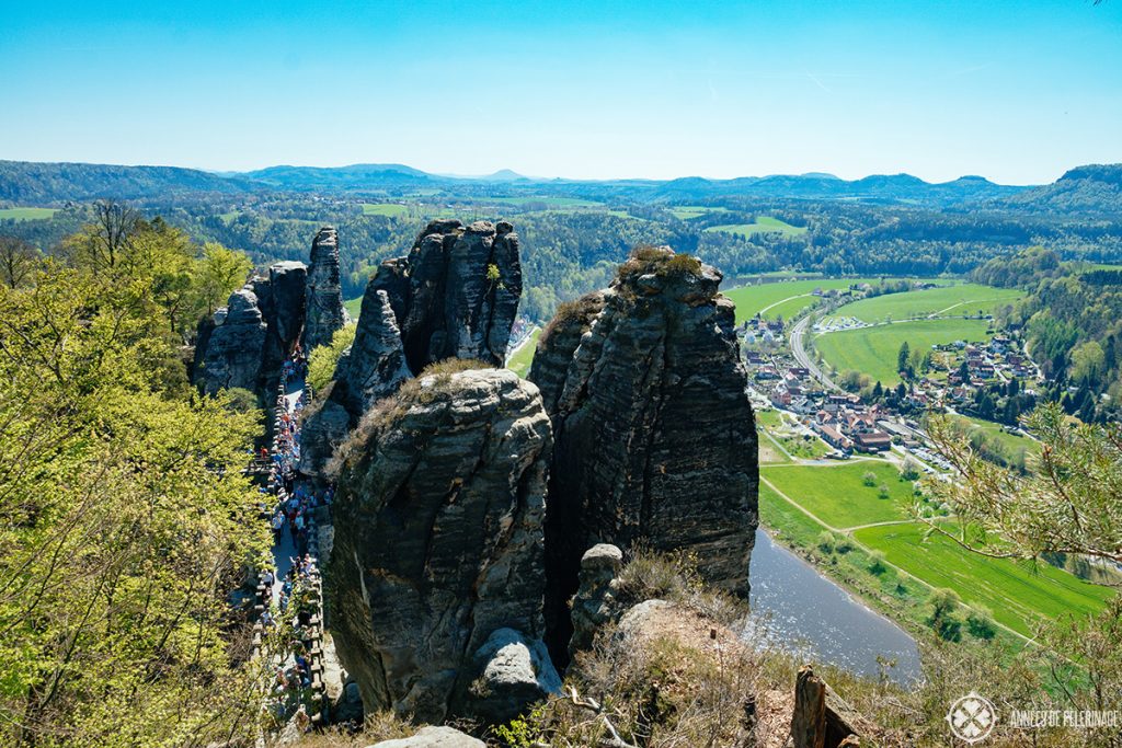 Bastei Bridge in Saxon Switzerland - How to plan a day trip from Dresden
