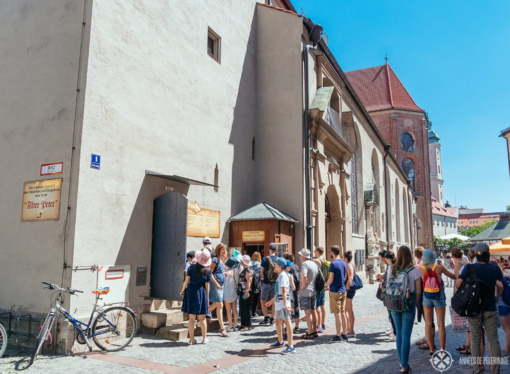 The best view in Munich: Climbing Alter Peter church tower