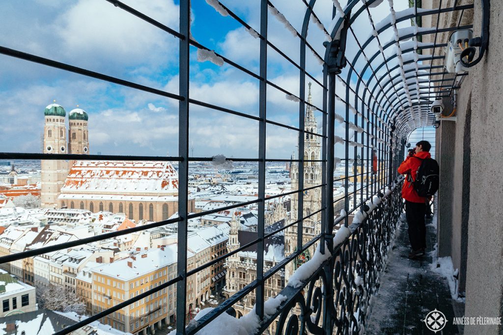 The best view in Munich: Climbing Alter Peter church tower