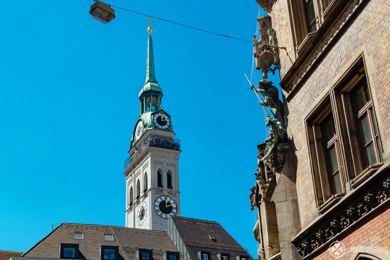 The best view in Munich: Climbing Alter Peter church tower